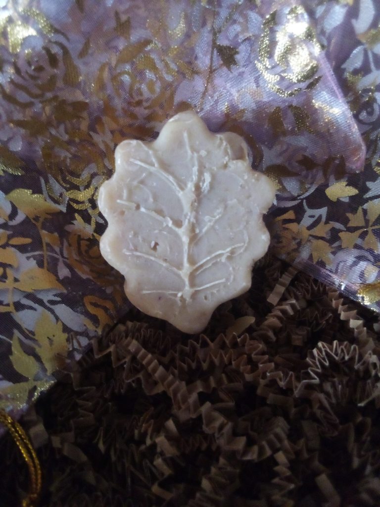 Home Made Goats Milk Soap. Rose Hip Seed Oil. Rose Scent. Leaf - Grumpy ...